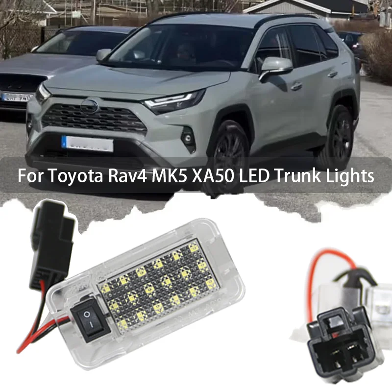 1Pc LED Trunk Lights For Toyota Rav4 MK5 XA50 Scion Highlander Prius ...