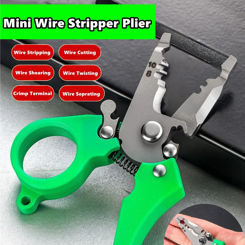 Multifunctional Mini Wire Stripper Crimping Electrician Tool Cable ...