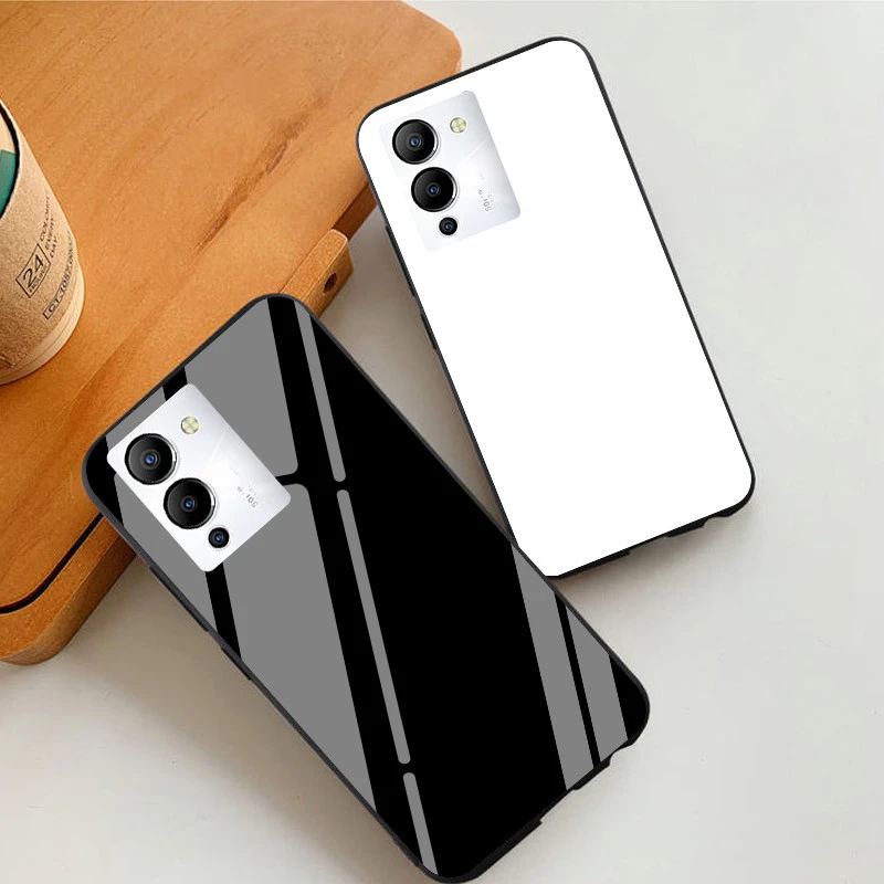 Tempered Glass Phone Case Bumper | Infinix Hot Note Pro Cover - Glass ...