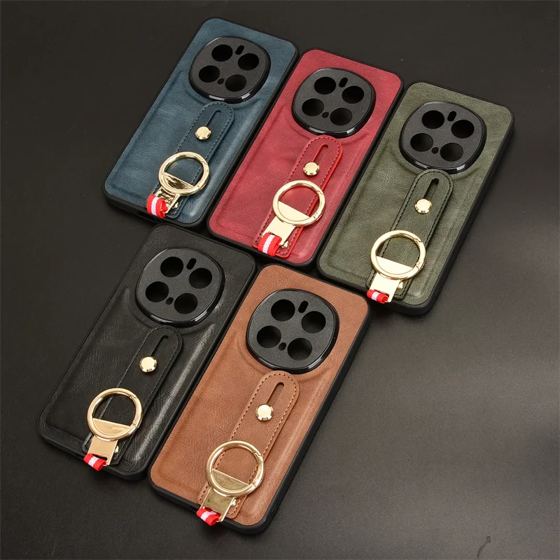 For-Honor-Magic7-Pro-5G-skin-PU-New-Wristband-Rear-Cover-with-Lanyard ...