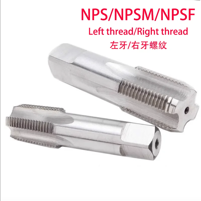 1PCS-Left-Right-American-Pipe-Straight-Groove-Tap-NPS-NPSM-NPTF1-16-27 ...