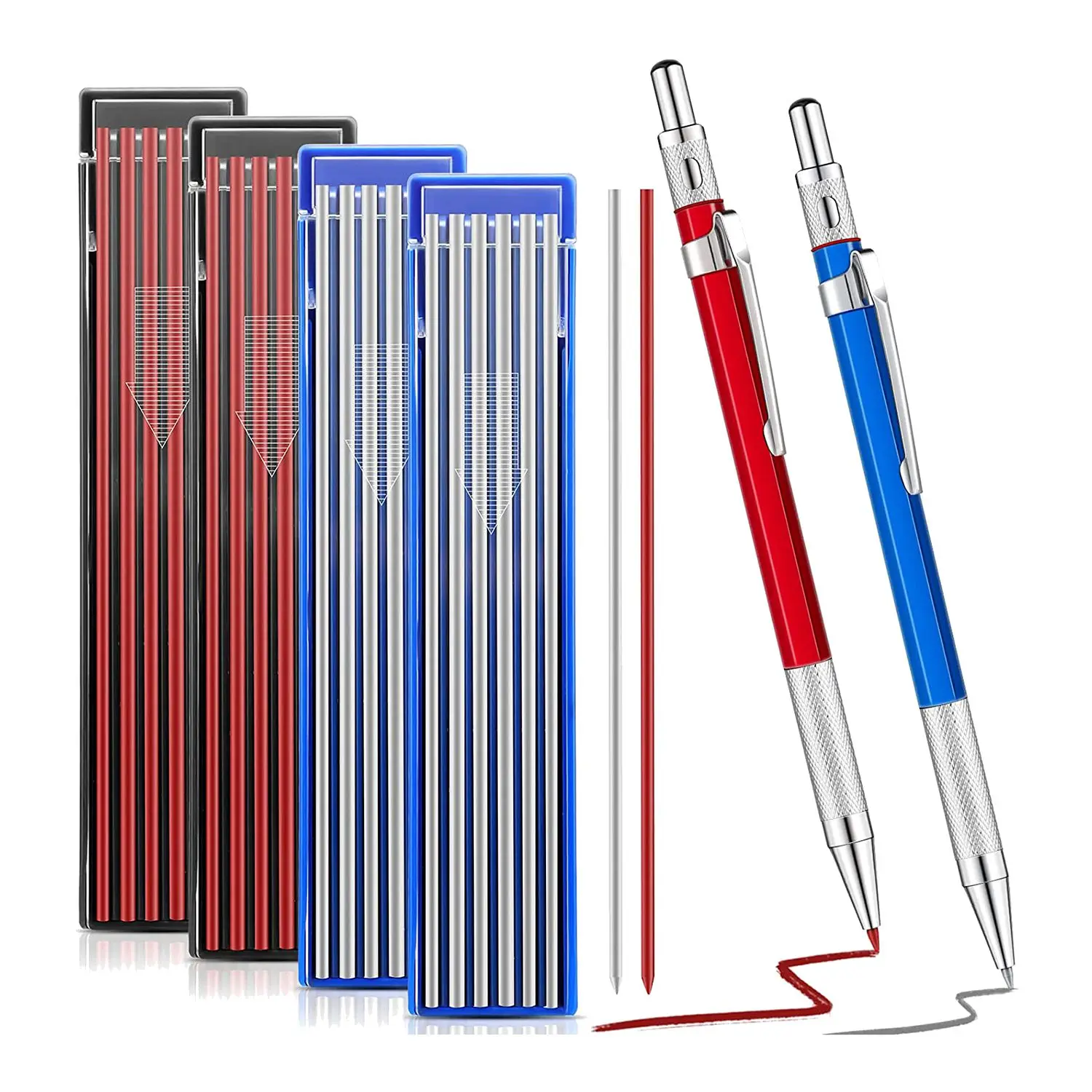 2-Soldering-Pens-with-48-Refills-Mechanical-Pencil-Metal-Welding ...