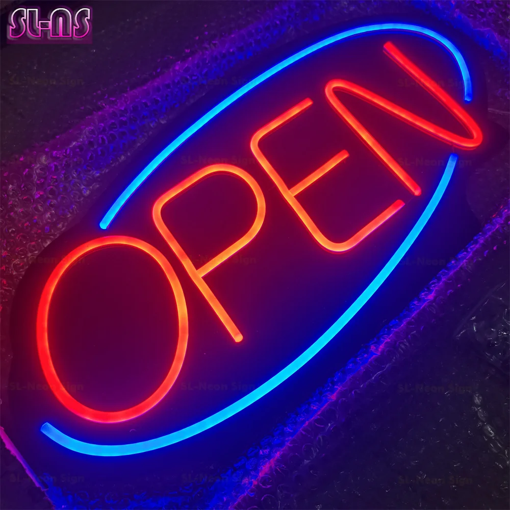 LED-Wall-Decor-Neon-Lamp-Big-OPEN-Neon-Sign-Light-Bedroom-Home-Party ...