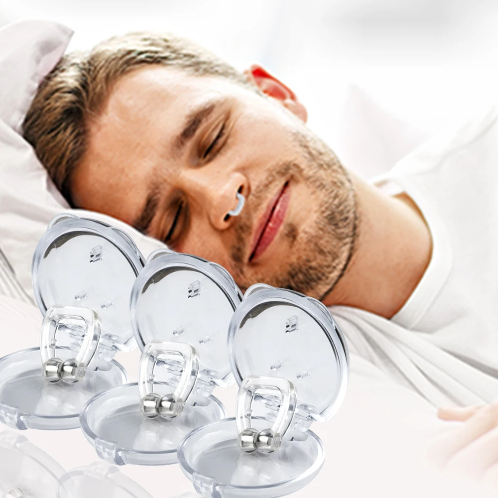 Port-til-Silicone-ronco-nariz-clip-dispositivo-anti-ronco-f-cil ...