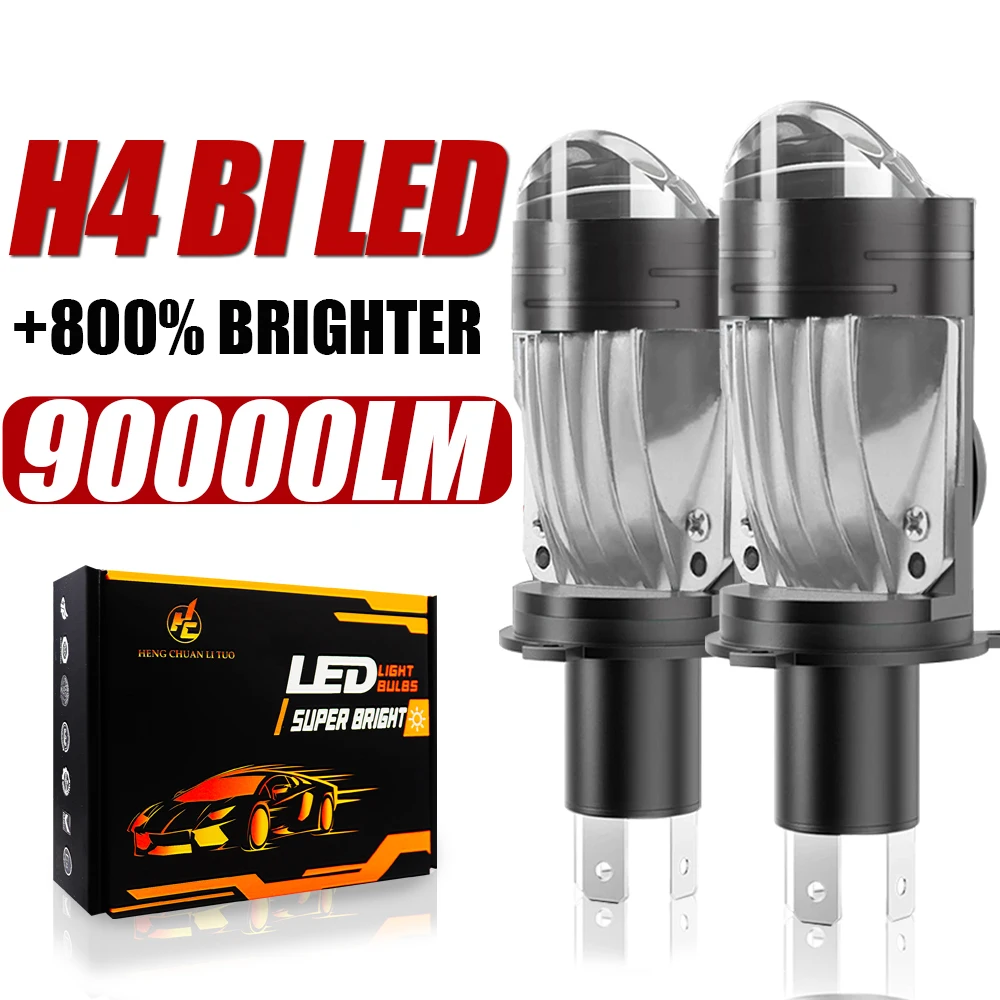 H4-Bi-LED-Projector-Lens-LED-Car-Headlight-Bulbs-90000LM-180W-CANBUS ...