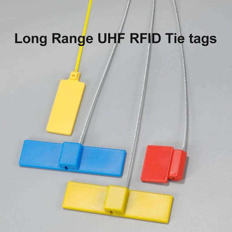 10pcs Long Range RFID UHF Lead Seal Tag Anti -metal Passive Tie Tag ...