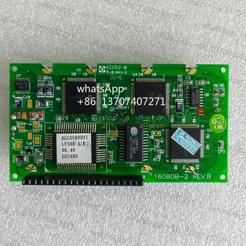 20PIN Lcd Screen Display For 16080B-2 REV. B AG16080BFJQW30H ...