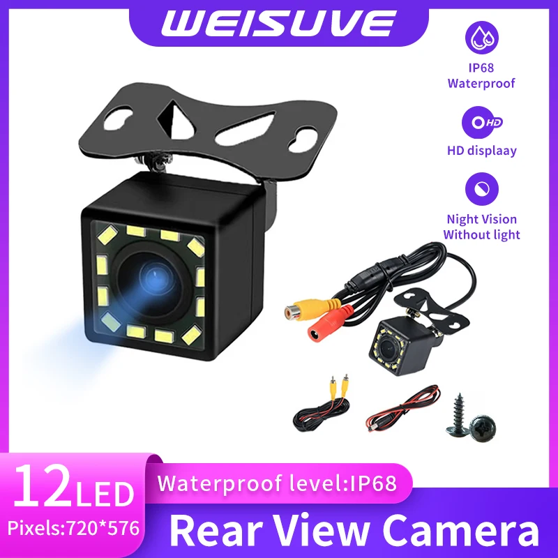 Car-Rear-View-Camera-Night-Vision-Reversing-Auto-Parking-Camera-IP68 ...
