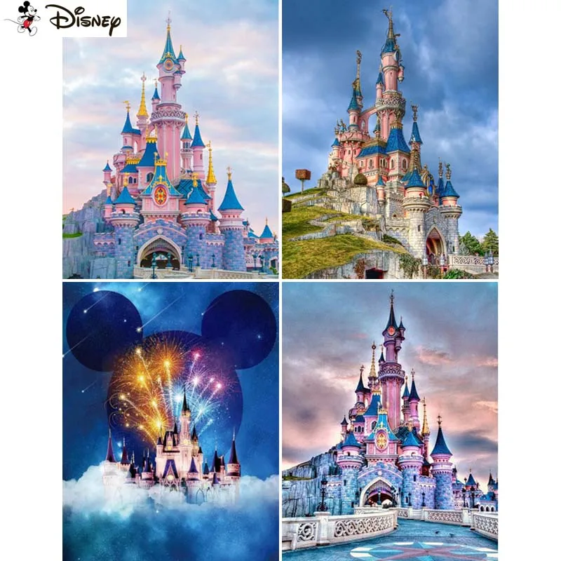 Disney-Diamond-Embroidery-Cartoon-Mouse-Castle-Diamond-Painting-Cross ...