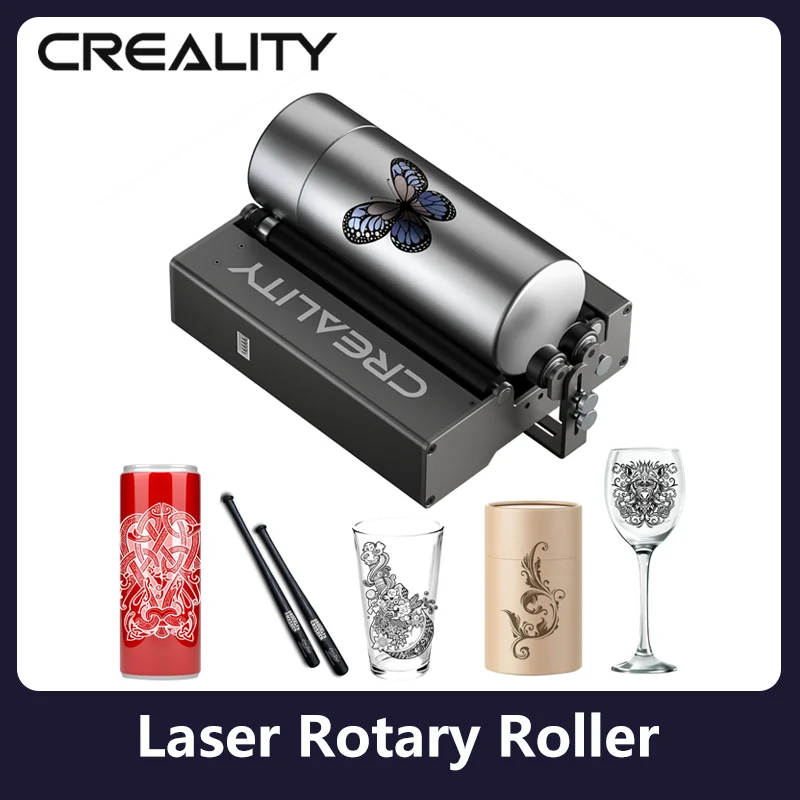 CREALITY-Laser-Rotary-Roller-Laser-Engraver-Y-axis-Roller-360-Rotating ...