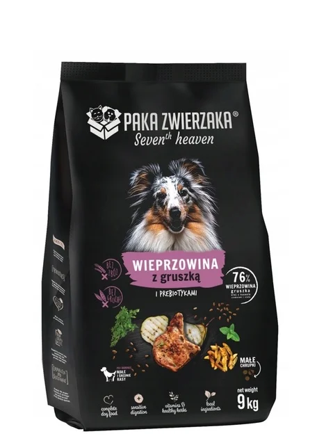 PAKA ANIMAL Dry Food SEVENTH HEAVEN Pork with Pear ''S'' 9kg ...