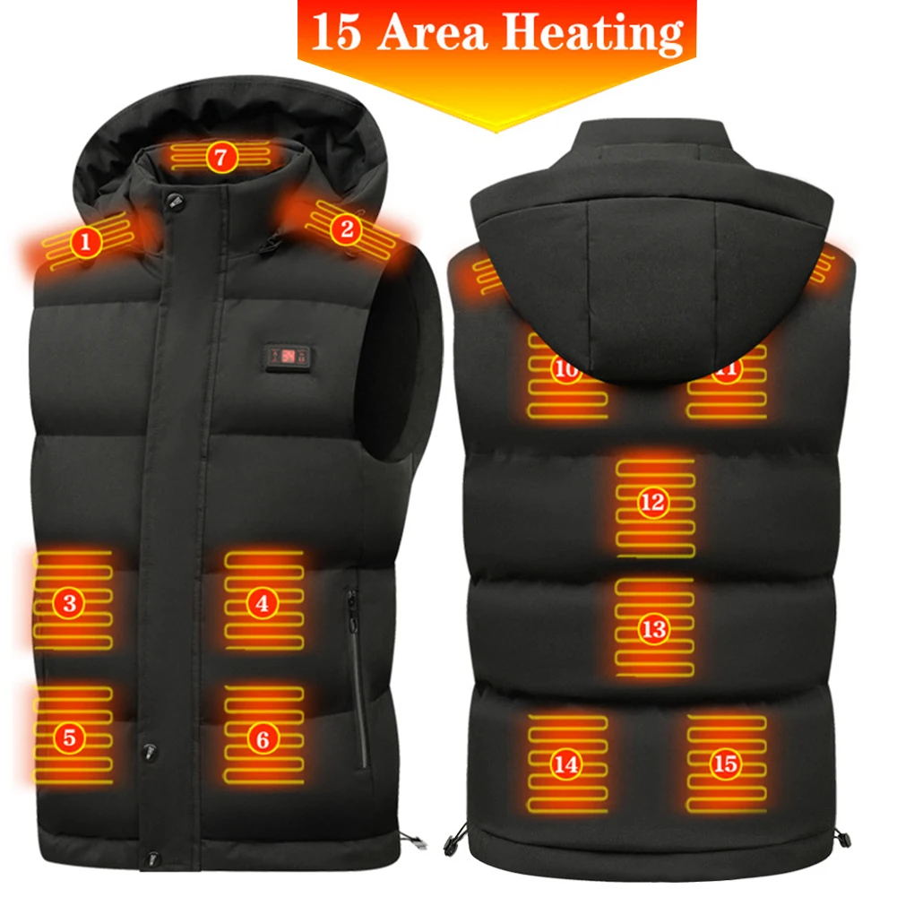 Unisex-Electric-Heated-Jackets-Windproof-Stand-Collar-Heated-Vest-15 ...