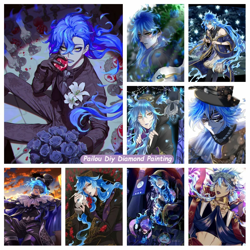 Twisted-Wonderland-Idia-Shroud-Art-Full-5d-Diamond-Mosaic-Painting ...