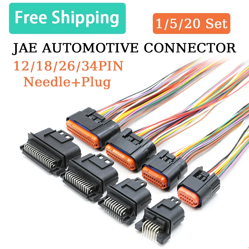 JAE-Type-Automotive-Lgnition-Harness-Connector-plug-ECU-Standard ...