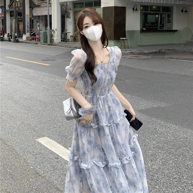 Gentle-style-long-dress-2024-summer-temperament-fairy-super-fairy-waist ...