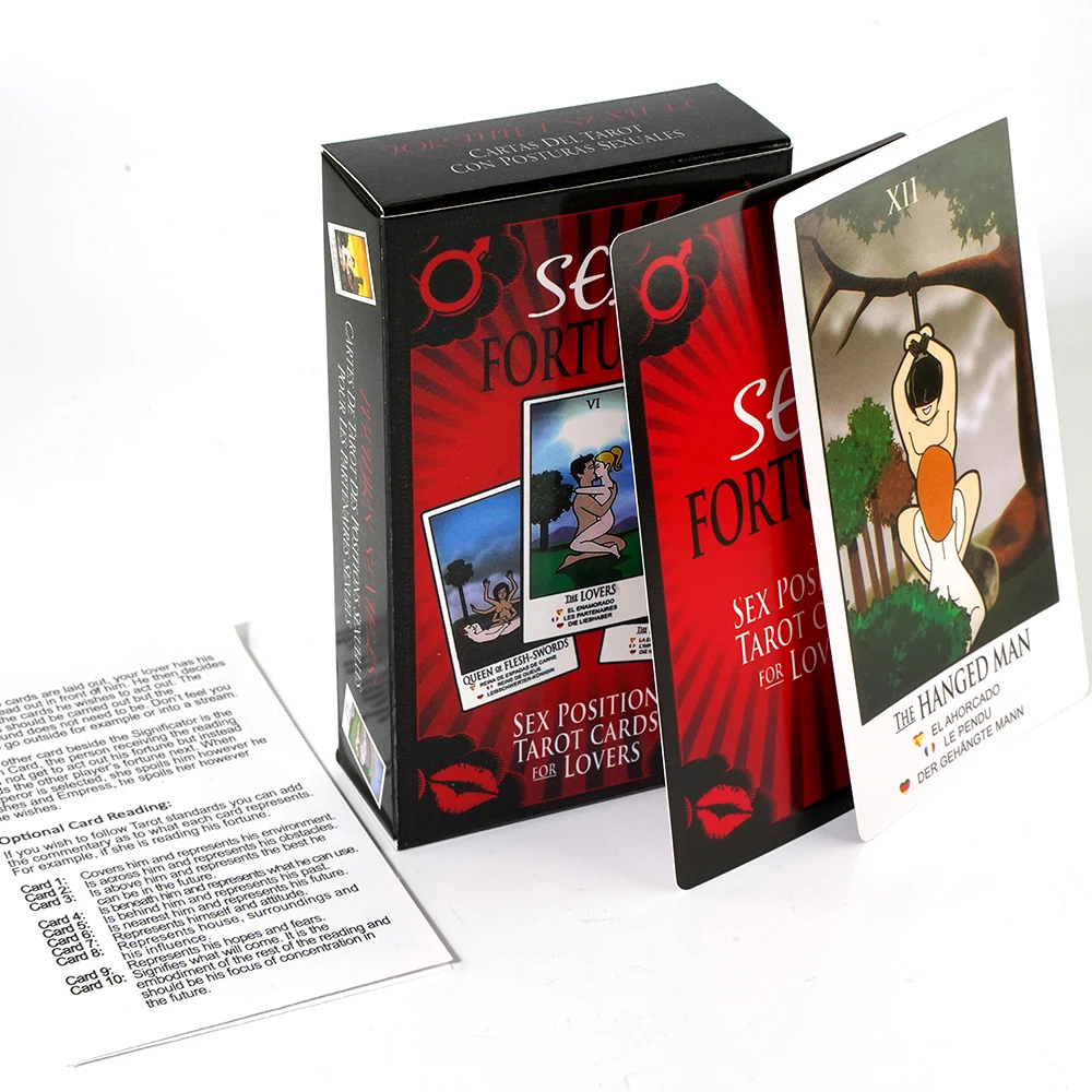 Sex Fortunes Tarot Cards For Lovers Game Adult Products Mystify Your
