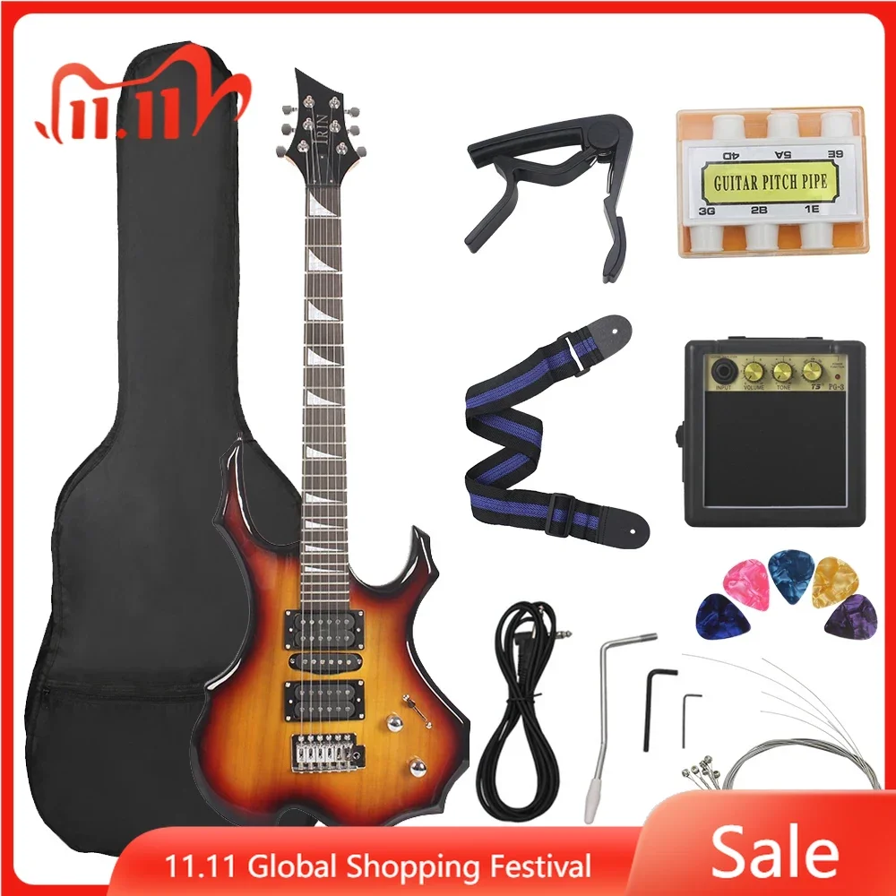 24-Frets-6-Strings-Electric-Guitar-Maple-Body-Electric-Guitar-Guitarra ...