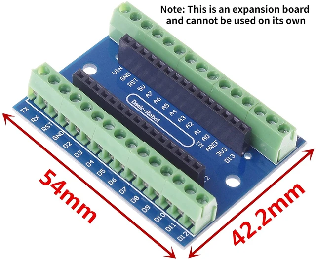 Placa de microcontrolador Mini Nano V3.0 ATmega328P, controlador USB ...