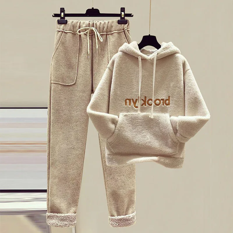 Jodimitty-Winter-Thicken-Women-s-Tracksuit-Two-Piece-Warm-Plush ...
