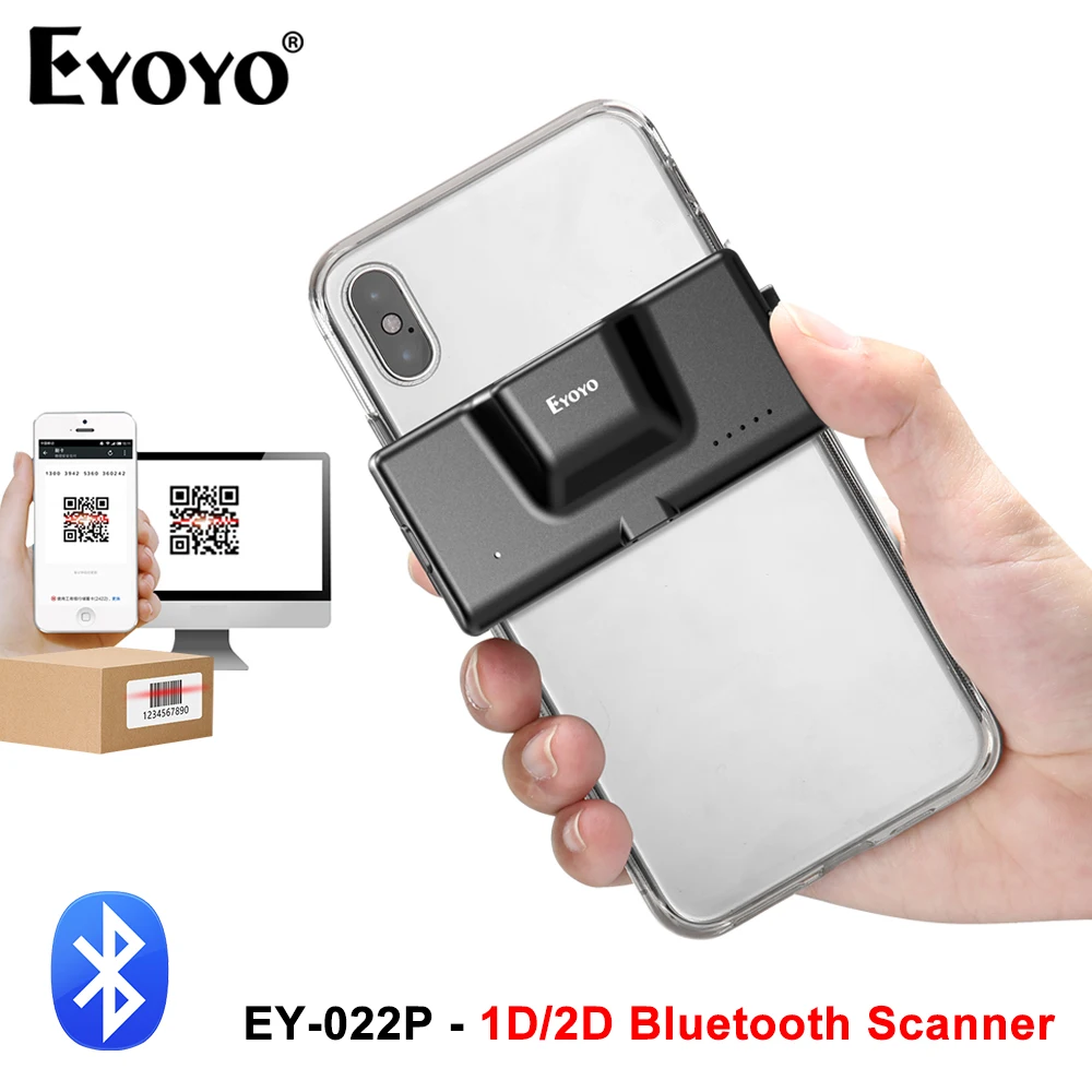 Eyoyo-EY-022P-voltar-clip-on-2d-scanner-de-c-digo-de-barras-bluetooth ...