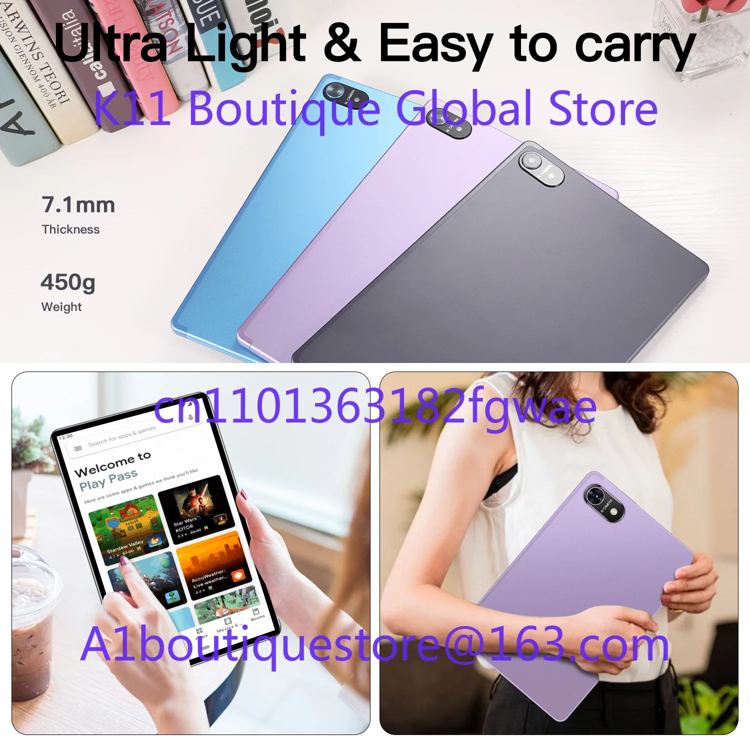 Smart Tablet P70 Pro, планшет 16+512G | AliExpress