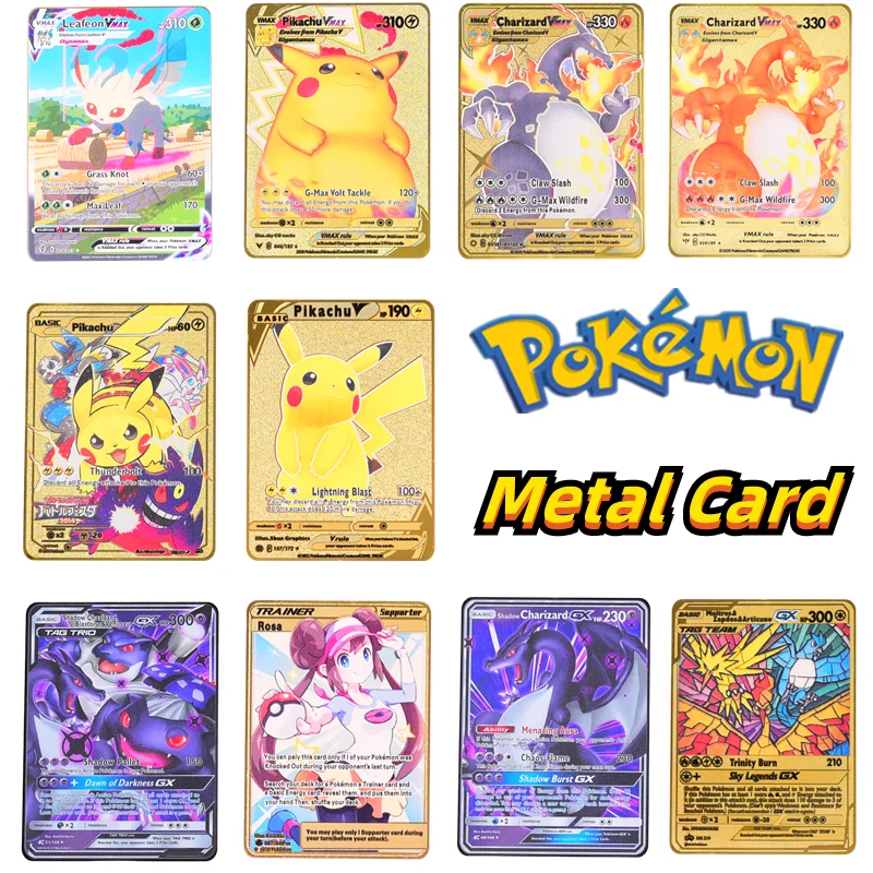 Pok-mon-Metal-Collection-Card-PTCG-Battle-Props-Birthday-Gift-Pikachu ...