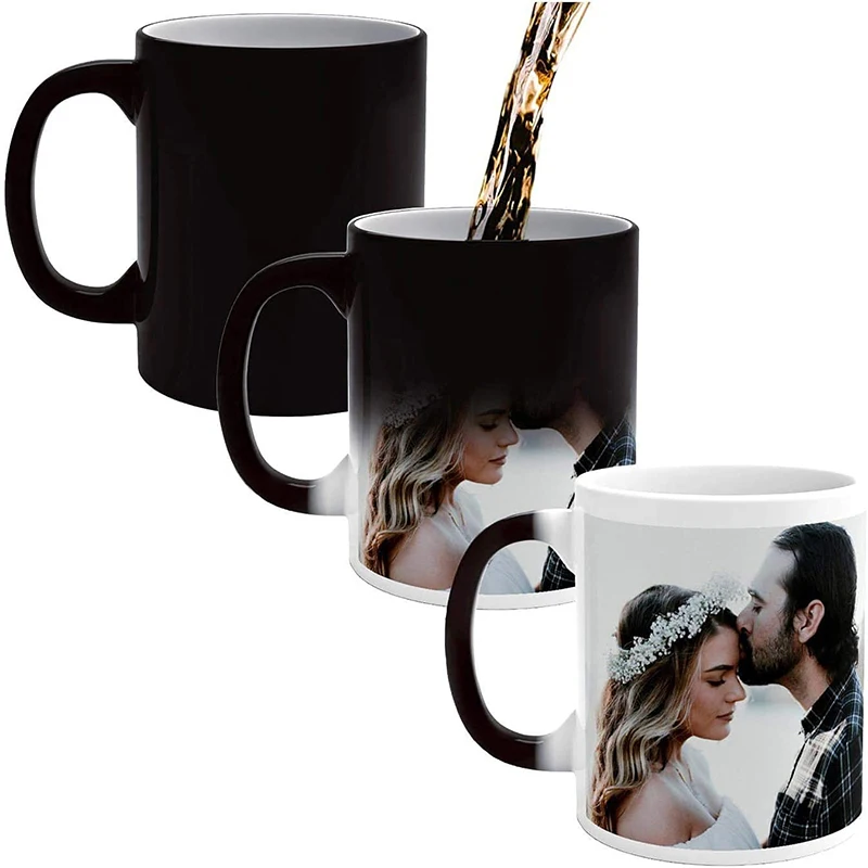 | Custom Magic Mug Pictured Magic Mug Gift Personalized Magic Coffee ...