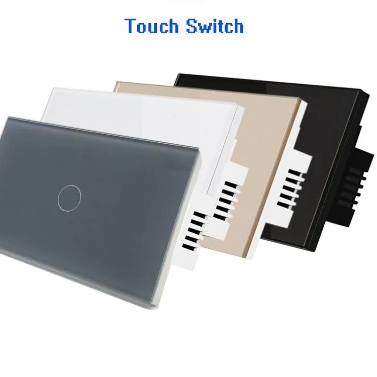 120 Padrão americano Único Interruptor de Toque Interruptor de Toque ...