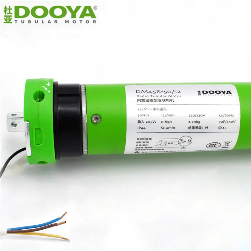 High Quality Original Dooya Tubular Motor 220V 50MHZ DM45R For ...