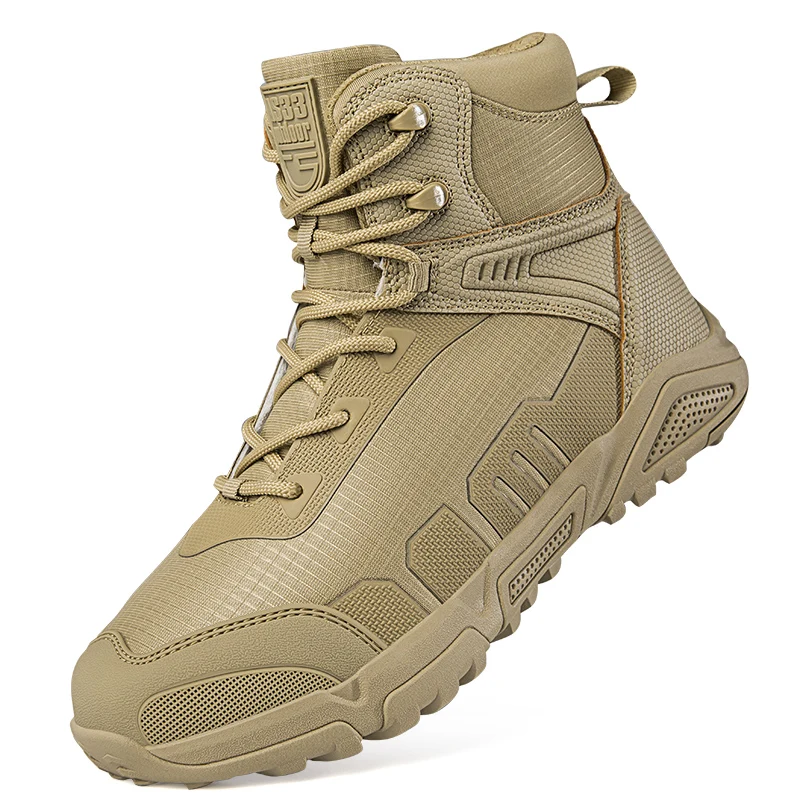 Botas militares de combate para hombre, botines tácticos del ejército ...