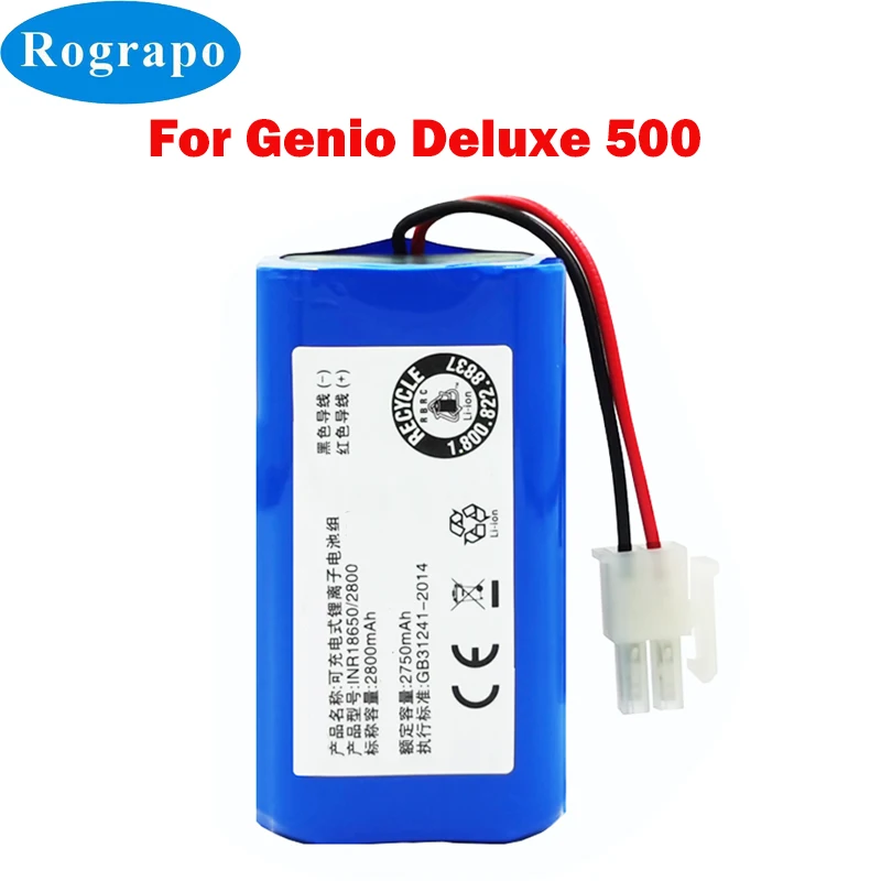 New-2800mAh-3400mAh-Li-ion-Battery-Pack-For-Genio-Deluxe-500-Robotic ...