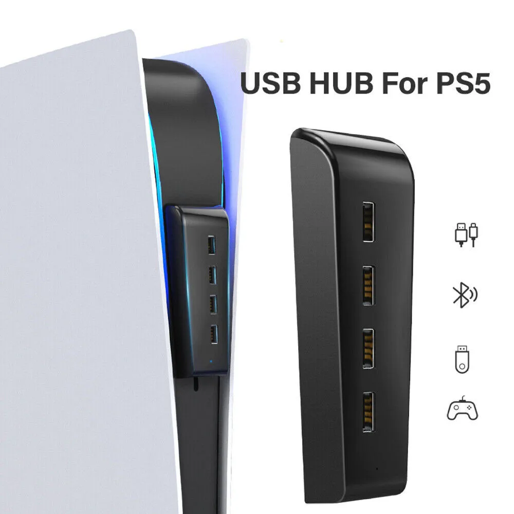 4 Port USB Hub Mouse Keyboard USB Splitter 4 Plug USB2.0 Hab Adapter ...