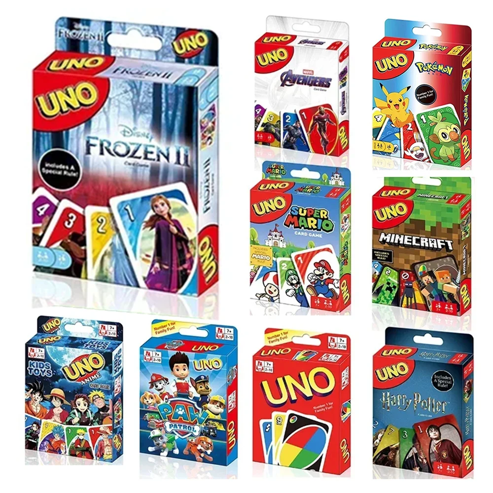 UNO-FLIP-Board-Game-Pokemon-Anime-Cartoon-ONE-PIECE-Figure-Pattern ...