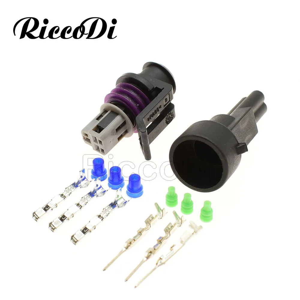 1-20-Sets-3-Pin-Delphi-LS-TPS-AEM-MAP-GT150-Female-Male-Auto-Connector ...