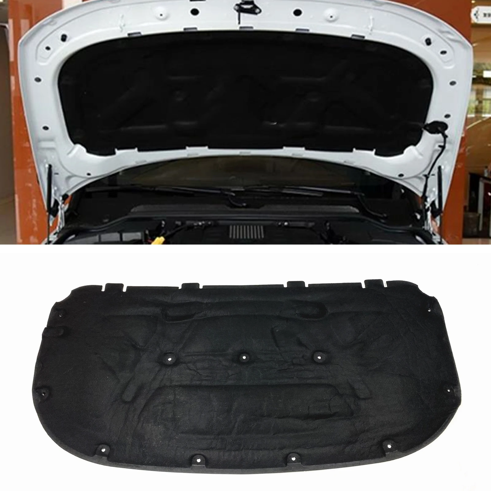 LR013222 For Land Rover LR4 Sport 2010-2013 Hood Insulation Pad Liner ...