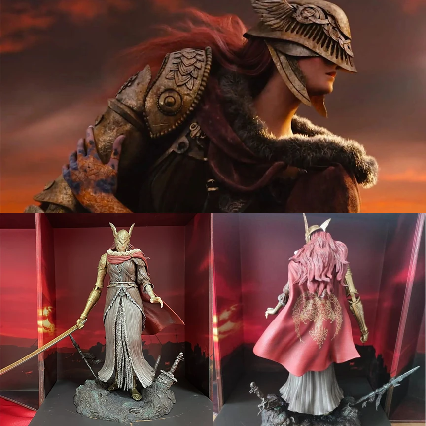 엘든 링 발키리 피규어 말레니아 블레이드 미켈라 보스 마리카 피규어 그림 피규어, 다크 소울 시리즈 수지 모델 장난감 선물 ...