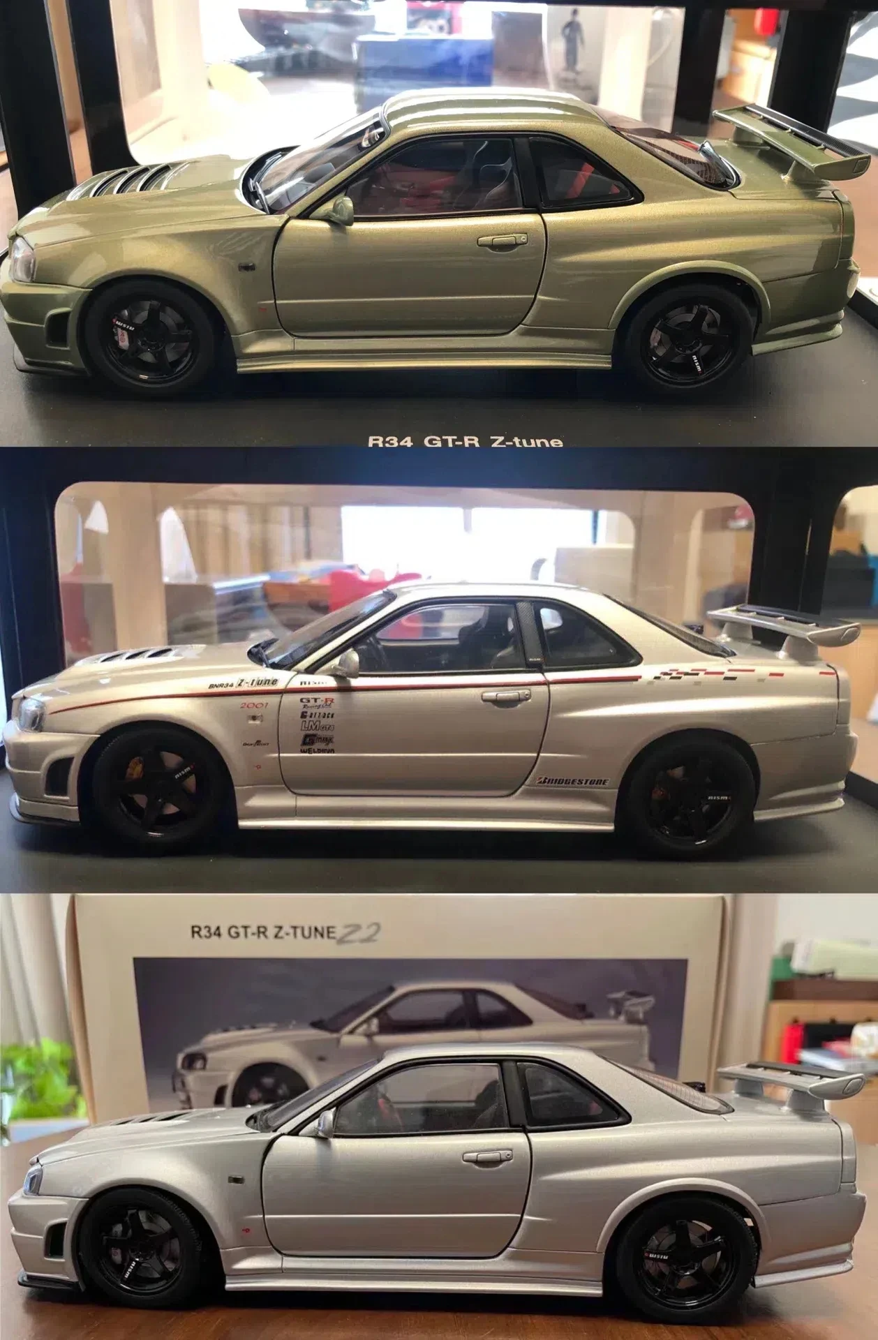 Autoart-1-18-R34-Z-Tune-Skyline-JDM-Simulation-Limited-Edition-All-Open ...