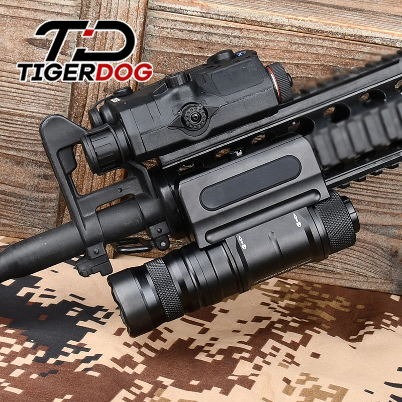 Airsoft-OWL-Tactical-Flashlight-Gun-Weapon-Equipment-Metal-1500lm-LED ...