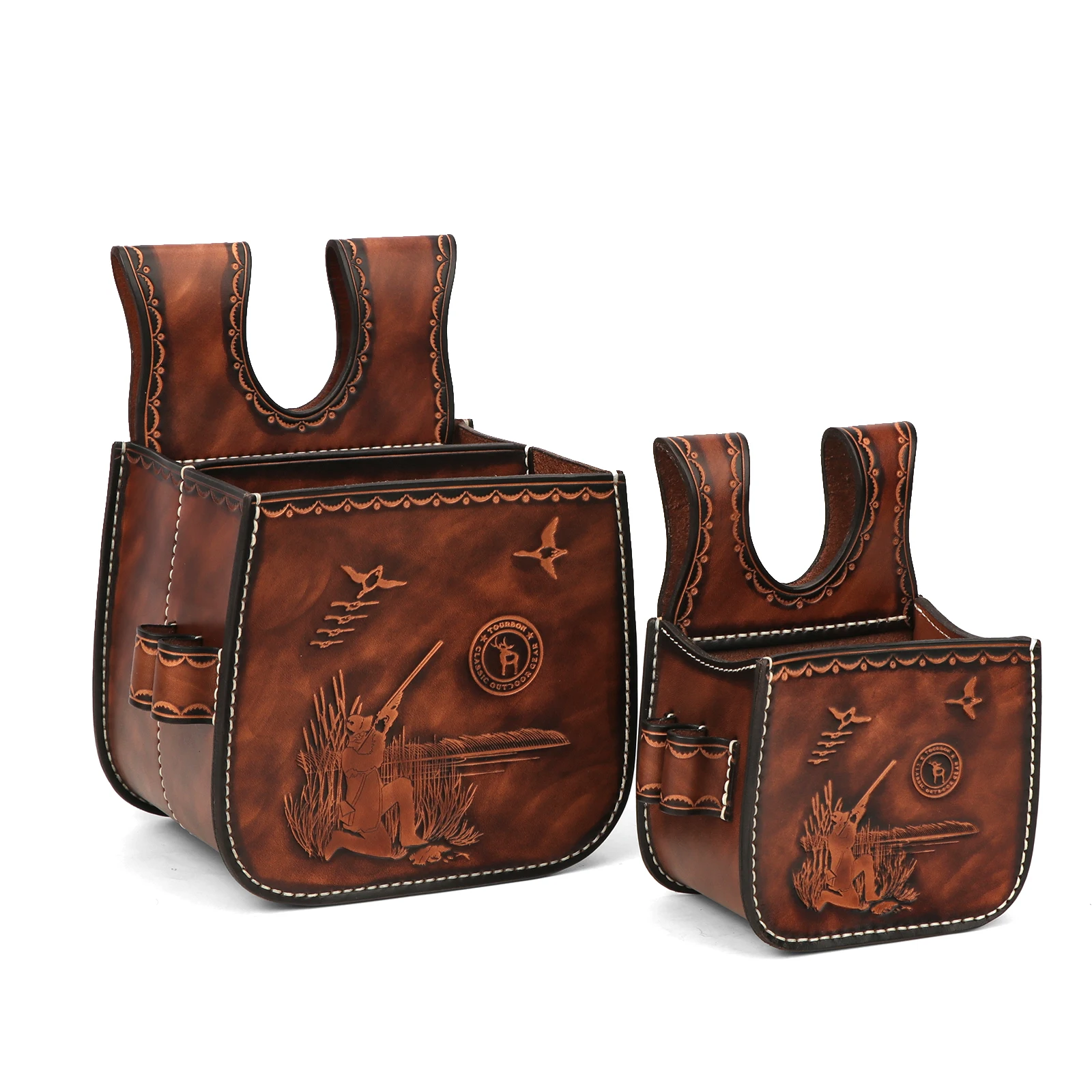 Leather Shotgun Shell Pouch