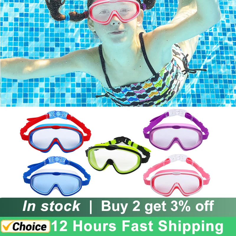 Swimming-Goggles-Children-Waterproof-Swim-Diving-Mask-Eyewear-UV-Anti ...
