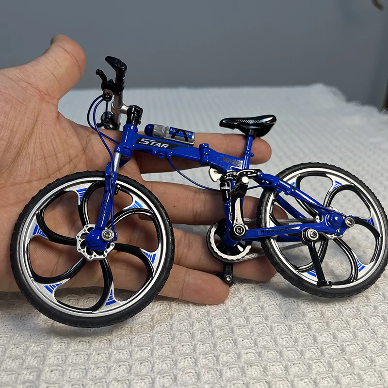 1-10-Mini-Model-Foldable-Alloy-Bicycle-Diecast-Mountain-Finger-Racing ...