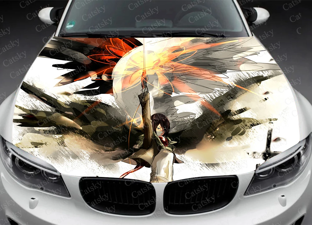 Attack On Titan Car Paint