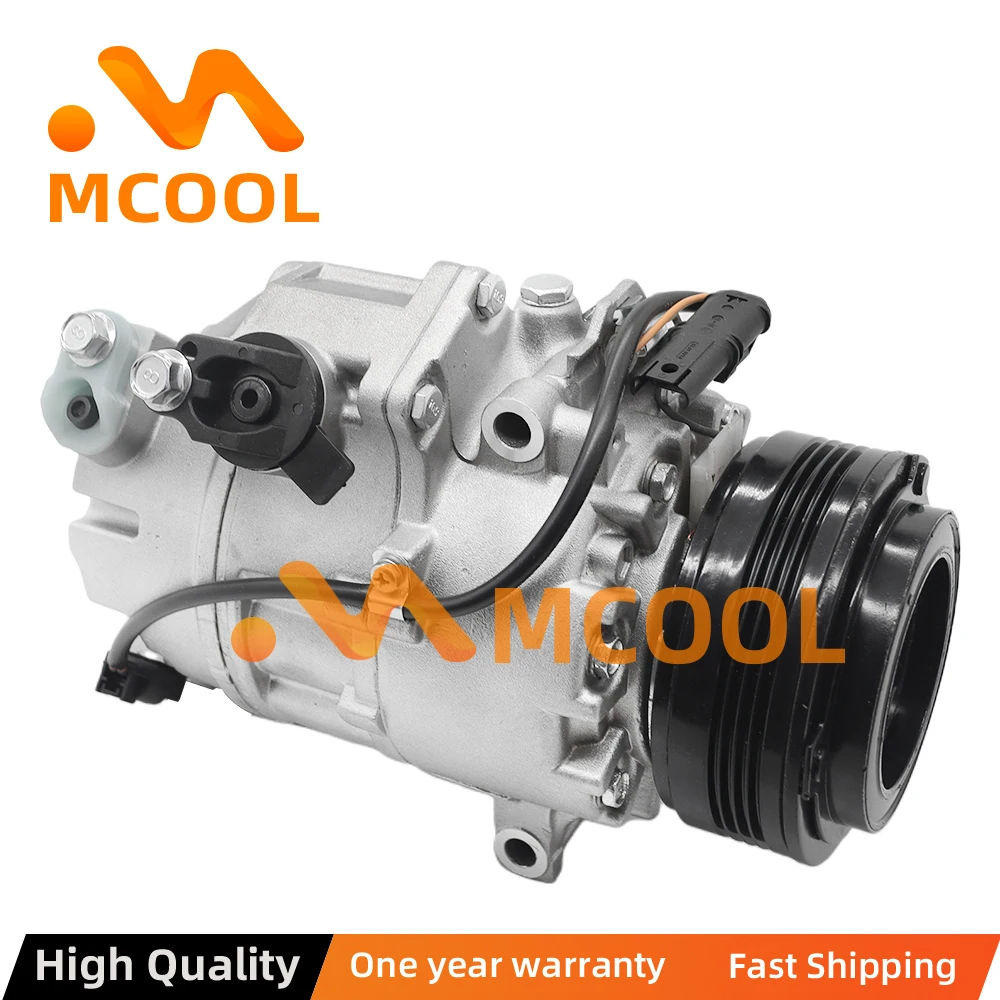 4PK AC Compressor For BMW X5 E70 3.0 Si XDrive 3.0i CSE717 9121759 ...