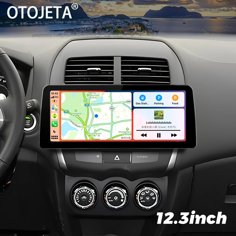 12-3inch-Android-13-Car-Video-Player-Radio-Stereo-For-Mitsubishi-ASX ...