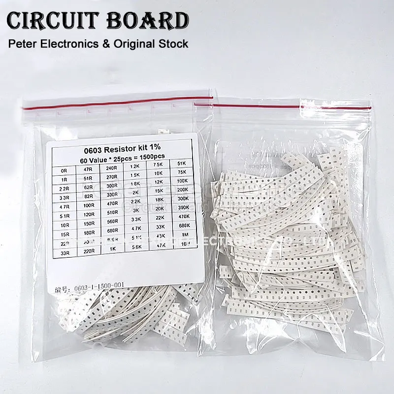 1500Pcs-set-of-Resistors-0603-SMD-Resistor-Assorted-Kit-1R-10M-ohm-1-60 ...