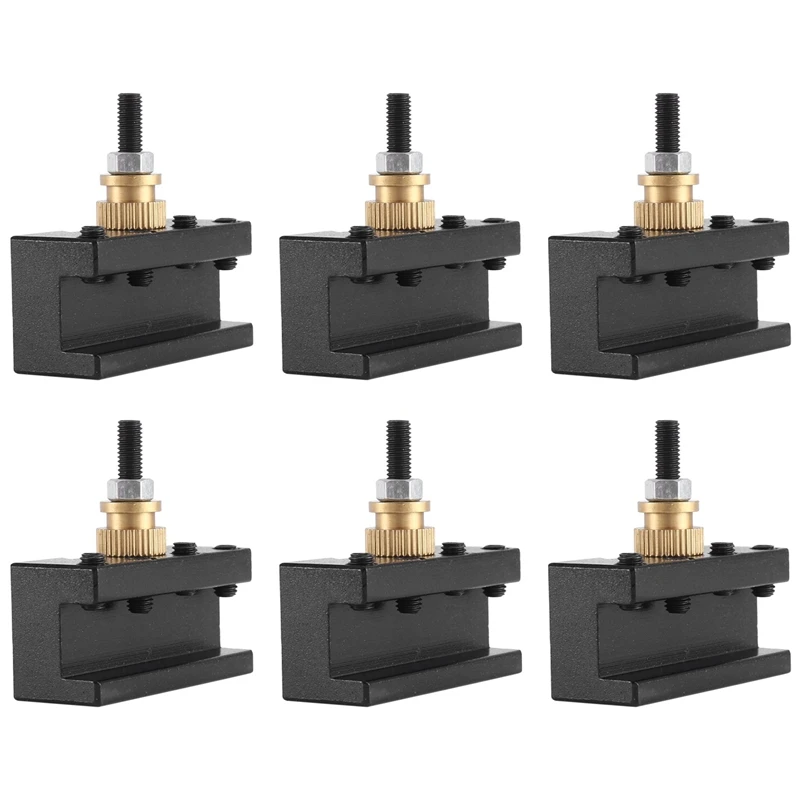 6PCS-Tooling-Package-Mini-Lathe-Quick-Change-Tool-Post-Holders-Multifid ...