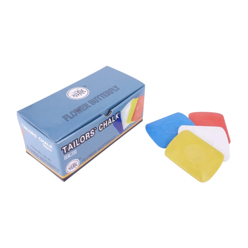 Square Tailor's Chalk, Colored & White, for Clothing Sewing, Tailoring ...