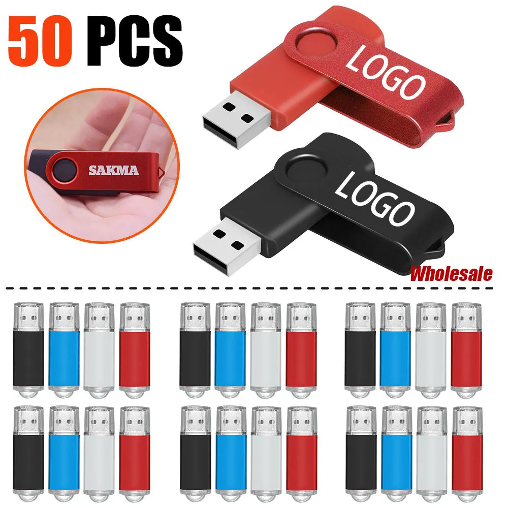 50pcs-lot-metal-usb-flash-drive-128GB-pendrive-64gb-cle-high-speed ...