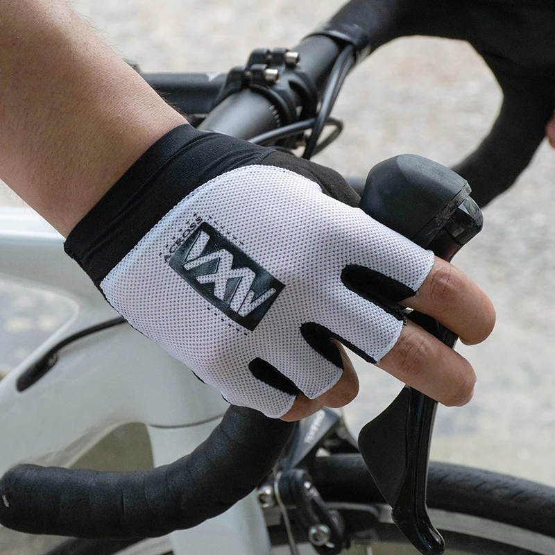 VXW-Cycling-Gloves-Half-Finger-Shockproof-Wear-Resistant-Breathable-MTB ...
