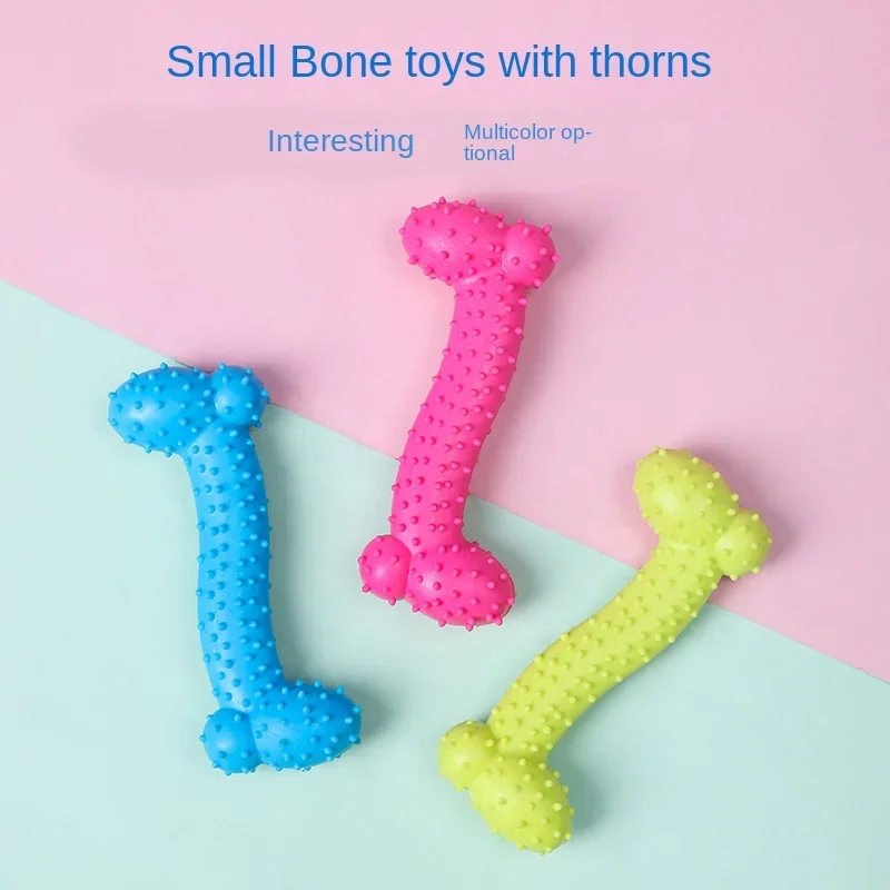 Manufacturer-supply-pet-TPR-toys-small-spiky-bone-dog-toys-bite ...